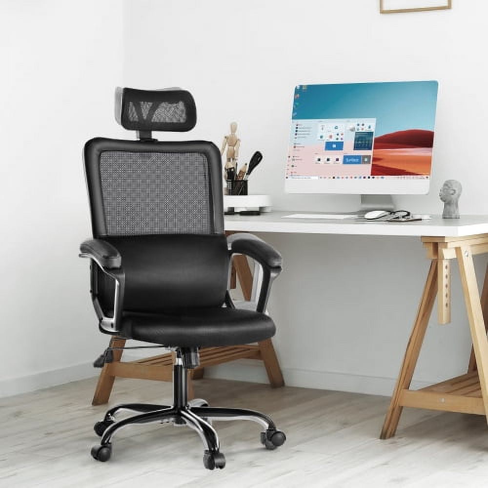 KPUY Ergonomic High Back Office Chair,Mesh Computer Desk Chair with ...