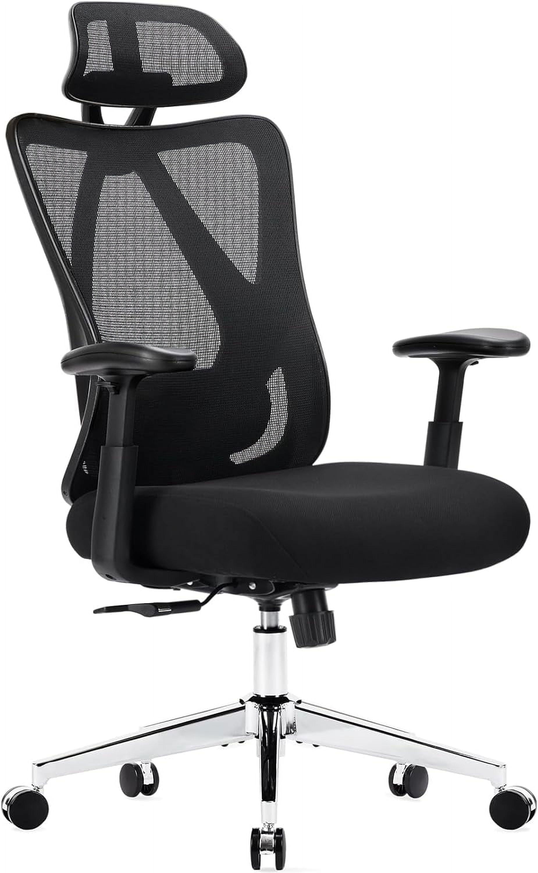 KPUY High Back Ergonomic Computer Desk Chair Counter with Adjustable ...