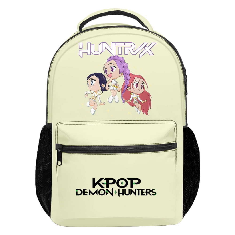 KPop Demon Hunters As Seen On Huntrix World Tour Backpack Casual ...