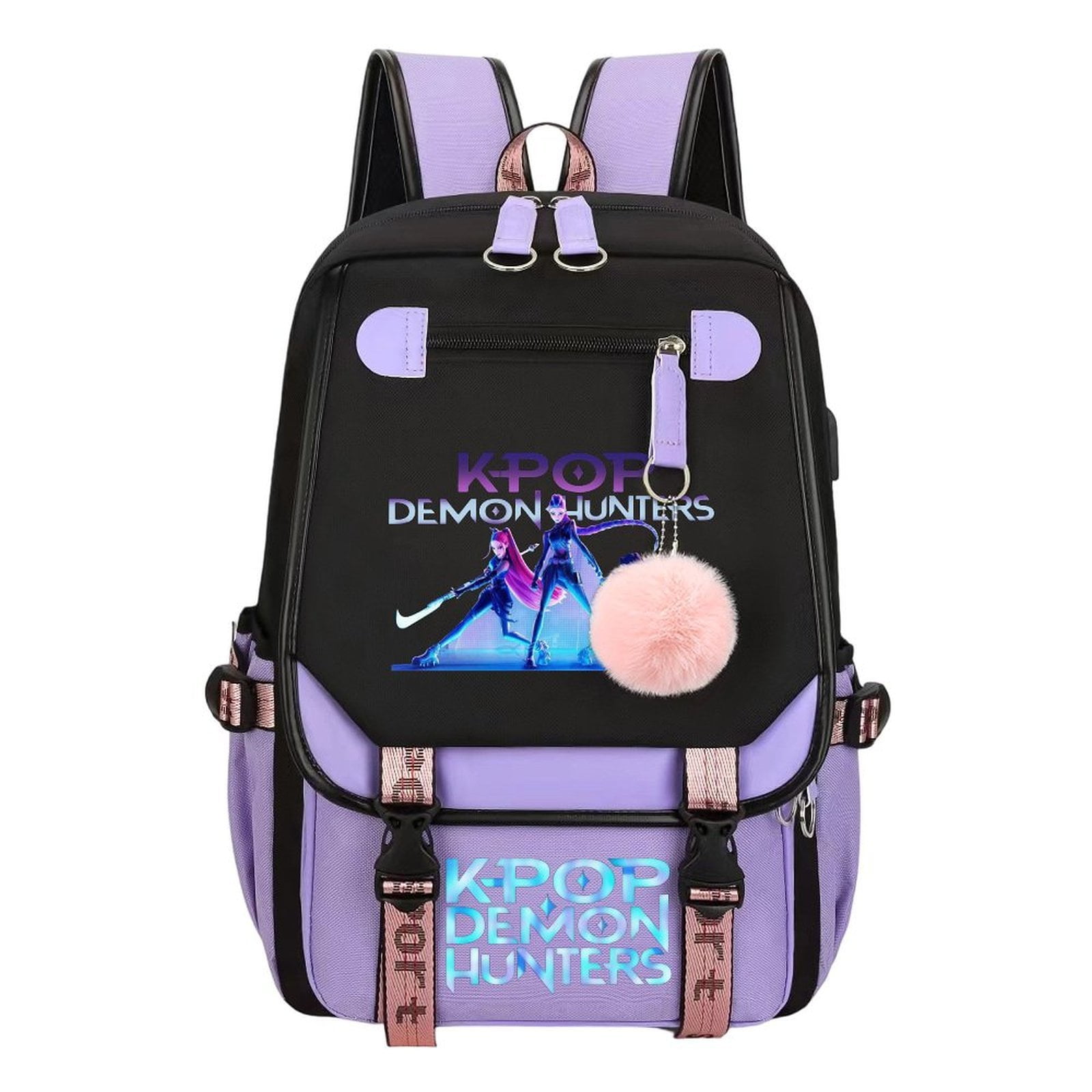 KPop Demon Hunters Backpack Huntrix World Tour Backpack Casual Rucksack ...