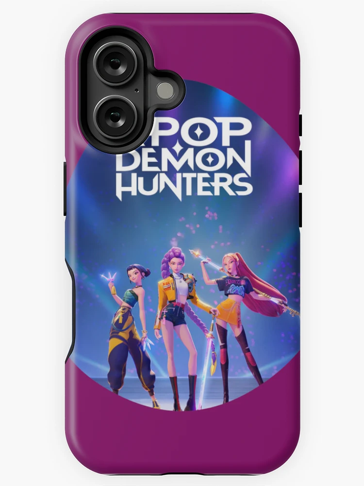 KPop Demon Hunters Cool Anime Fan Graphic Phone Case for 16/15/14/13/12 ...