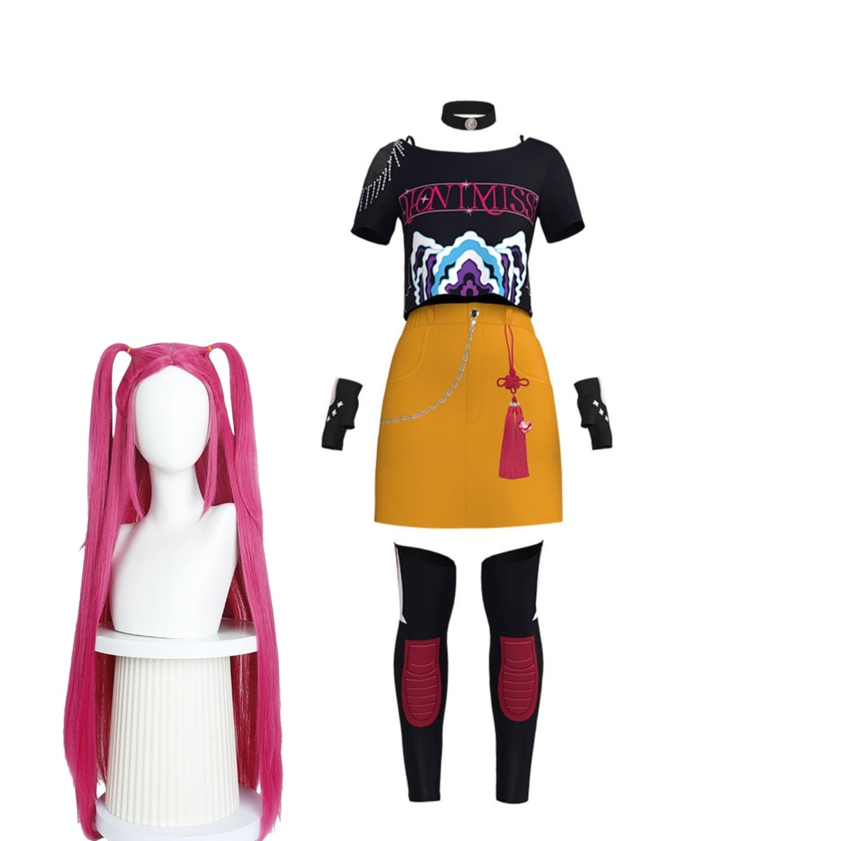 K-pop Demon Hunters Cosplay Costumes Halloween Full Set Outfit ...