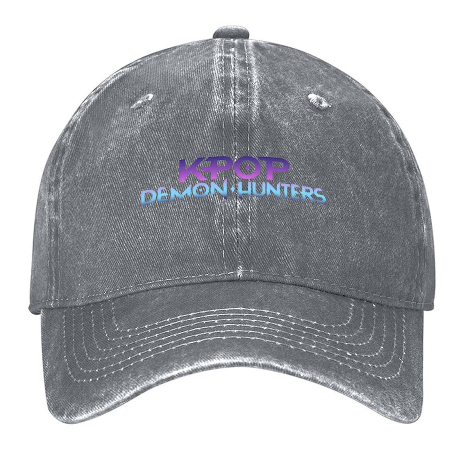 KPop Demon Hunters Denim Baseball Hat Adjustable Cotton Cowboy Cap ...