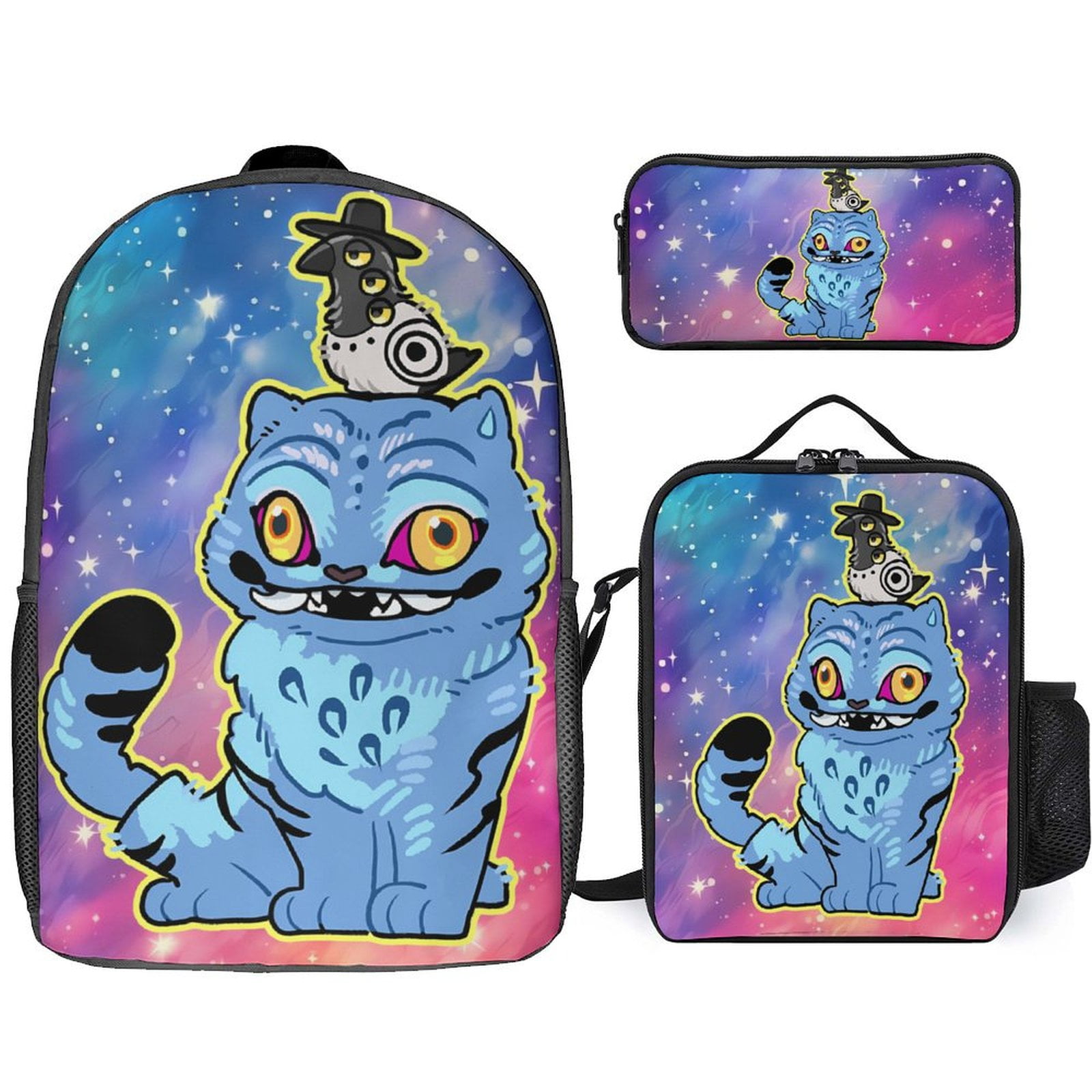 KPop Demon Hunters Derpy 3 Piece Backpack Set with Lunch Bag Pencil ...