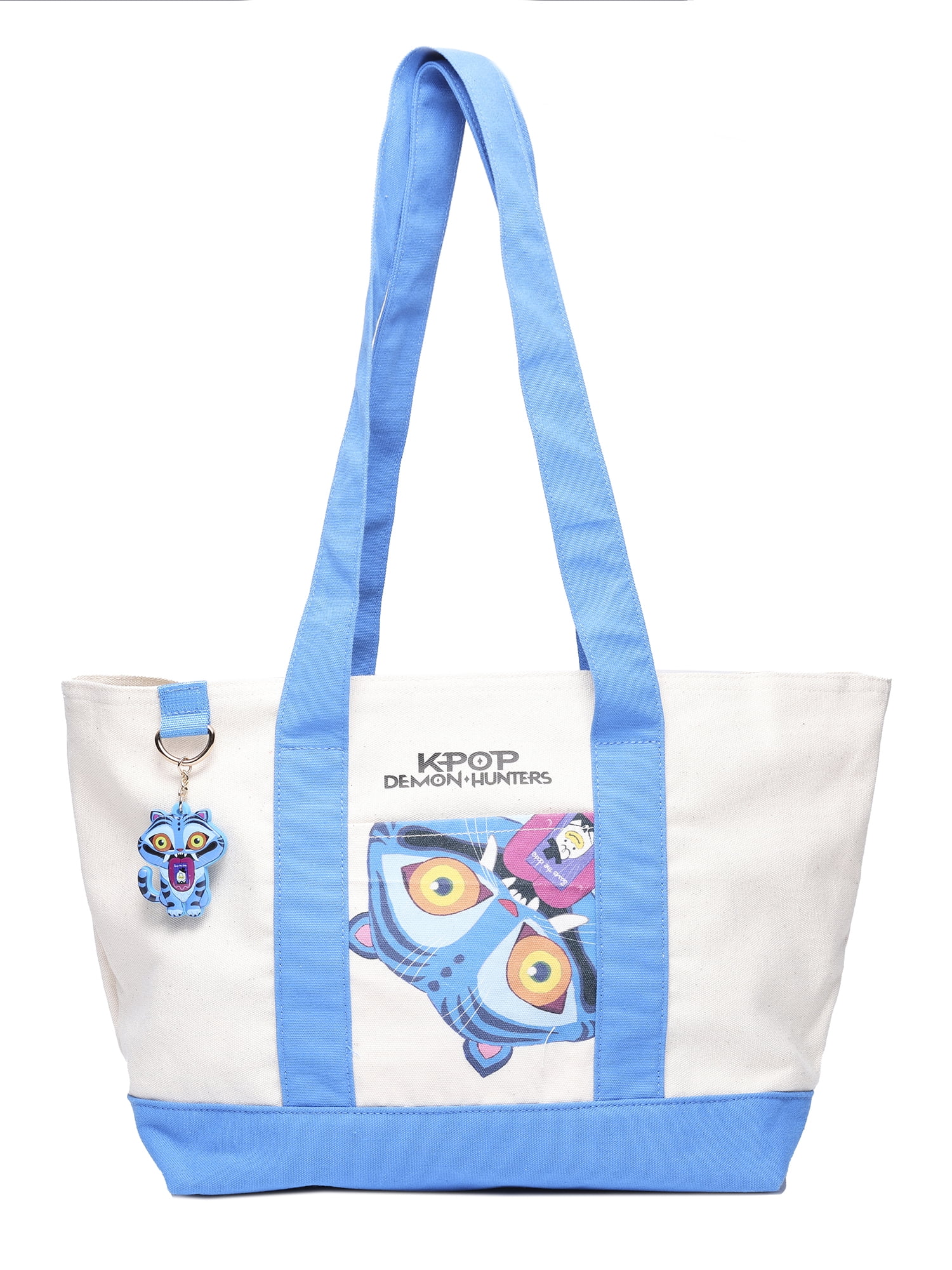 KPop Demon Hunters Derpy Canvas Tote Bag - Walmart.com