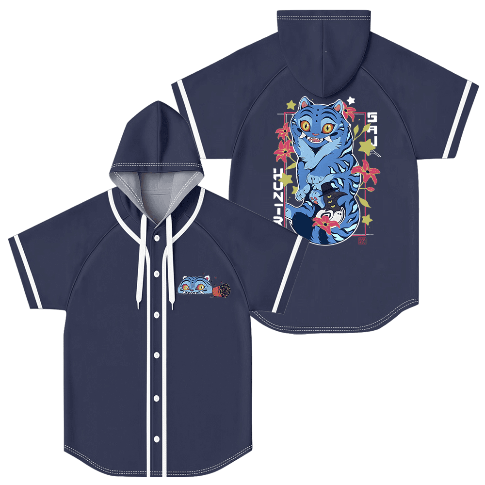 KPop Demon Hunters Derpy Tiger and Sussie Bird Baseball Jersey Women ...