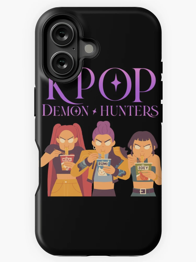 KPop Demon Hunters Fanart Cute Anime Phone Case for 16/15/14/13/12/11 ...