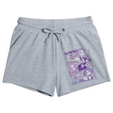 KPop Demon Hunters Huntr/X Character Art Women's Gray Lounge Shorts-XL ...