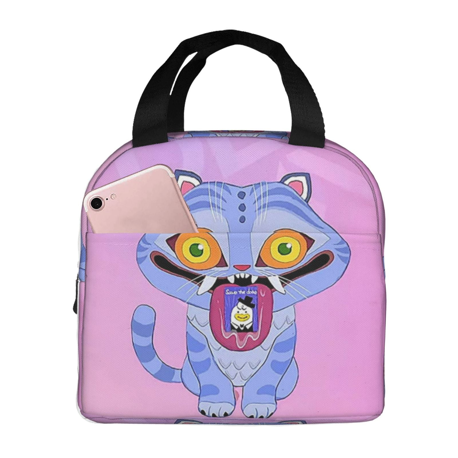 KPop Demon Hunters Insulated Lunch Bag Leakproof Waterproof Reusable Lunch Boxs Portable Durable ...