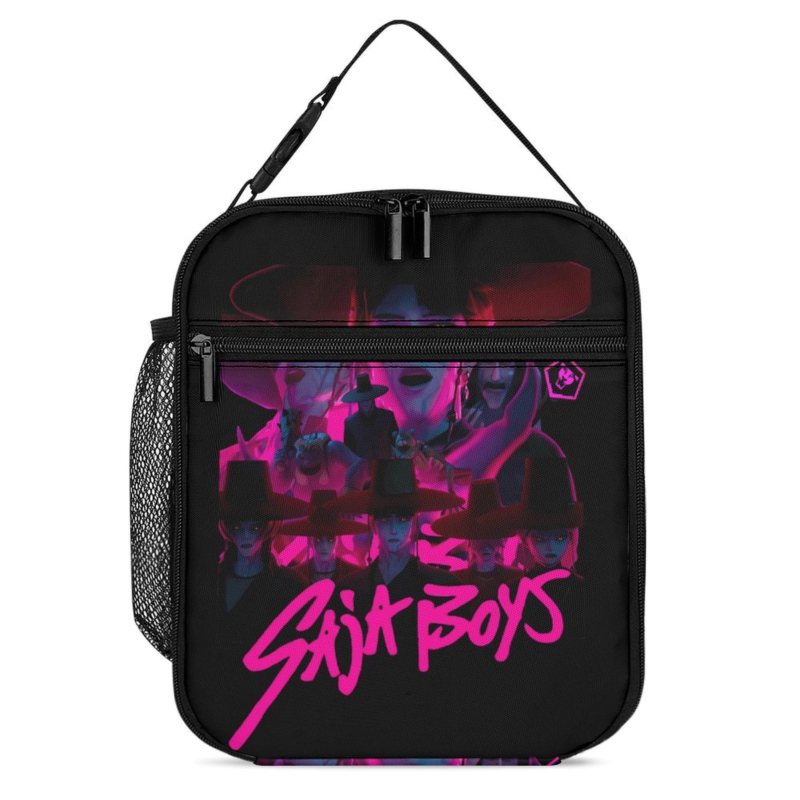 KPop Demon Hunters Insulated Lunch Bag Thermal Cute Reusable Lunch Tote ...