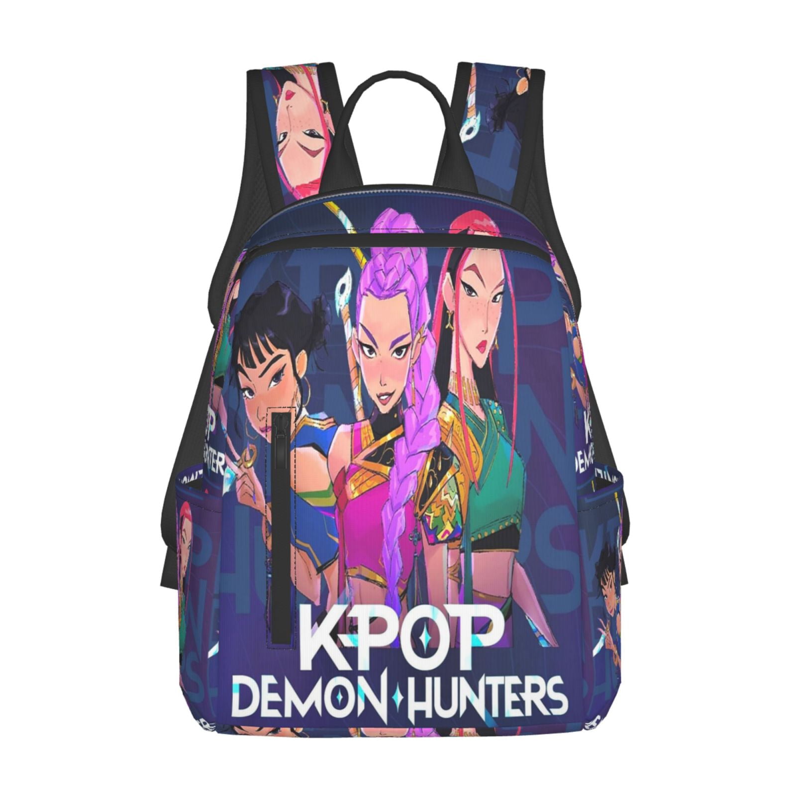 KPop Demon Hunters Lightweight Backpack Daypack Casual Shoulder Bags ...