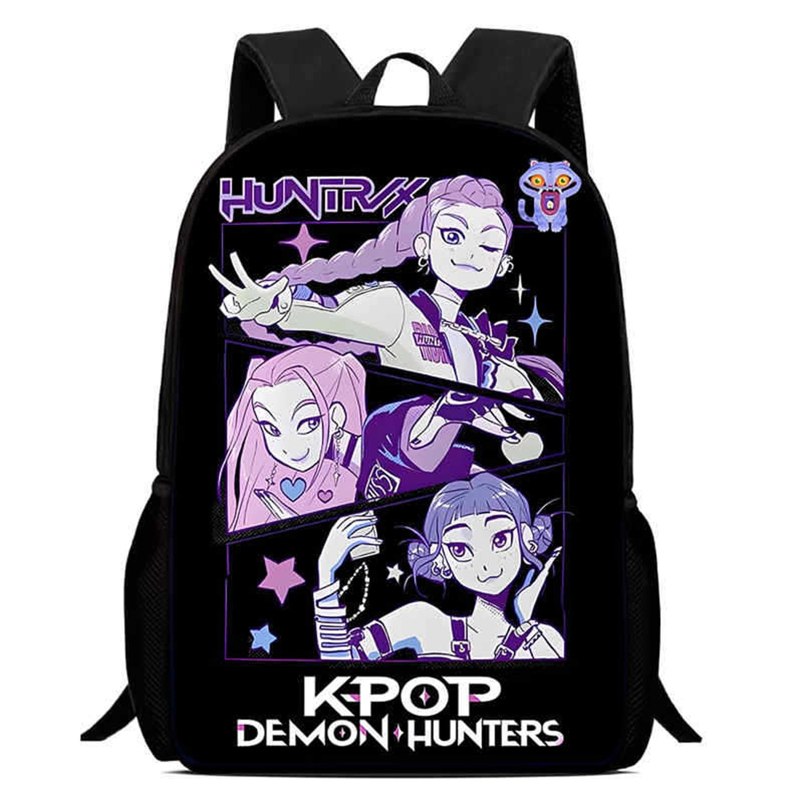 KPop Demon Hunters Lightweight Backpack,K-pop Demon Hunters Movie Print ...