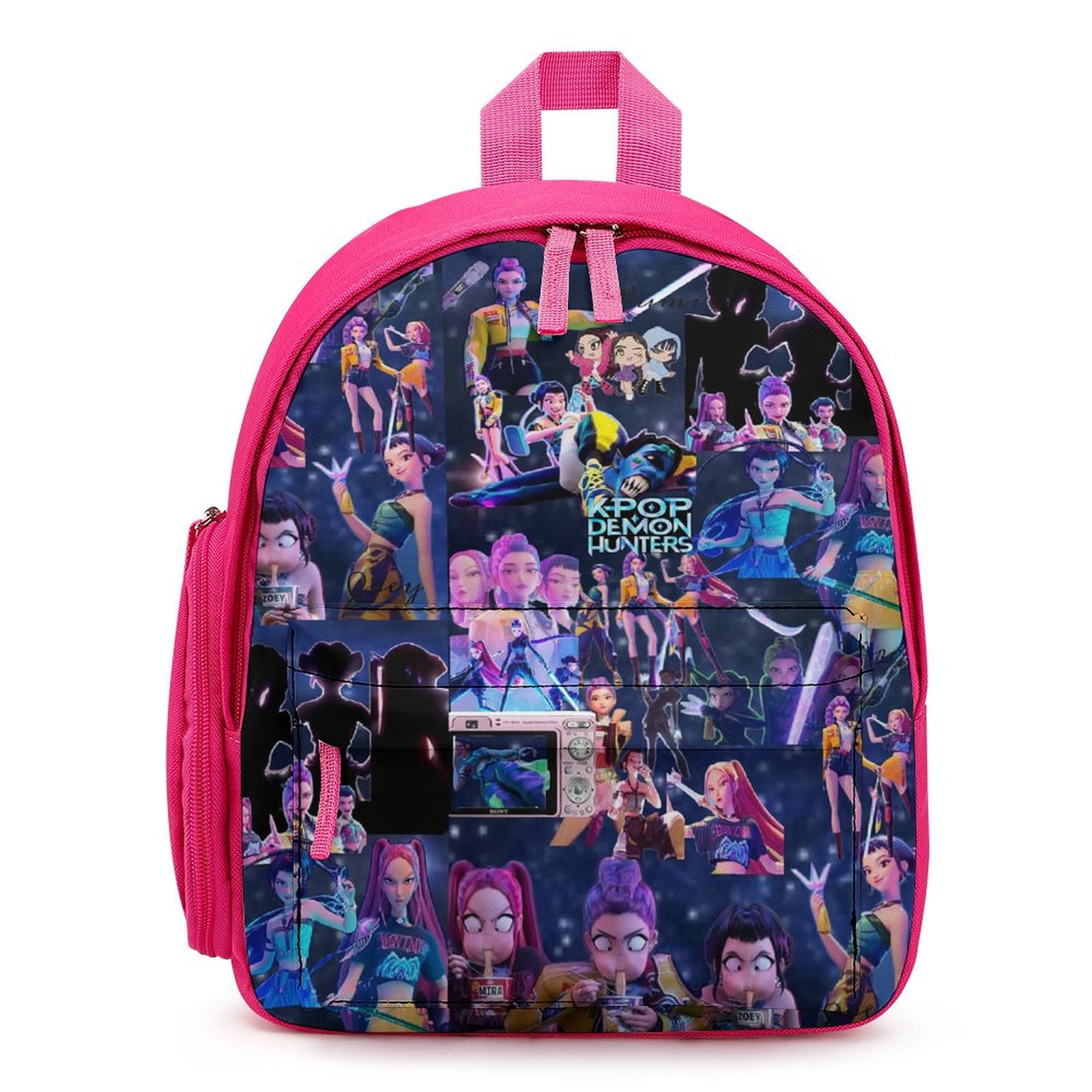 KPop Demon Hunters Lightweight Backpack Shoulder Bags Travel Hiking ...