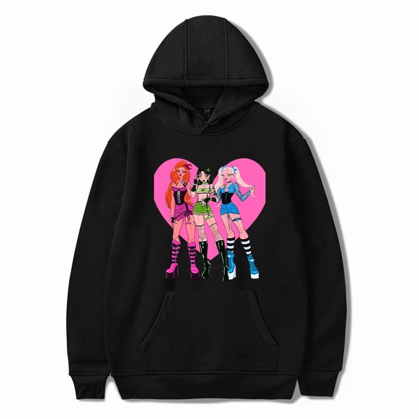 KPop Demon Hunters Loose Hoodie Spring/Autumn Trend Hooded Sweater ...