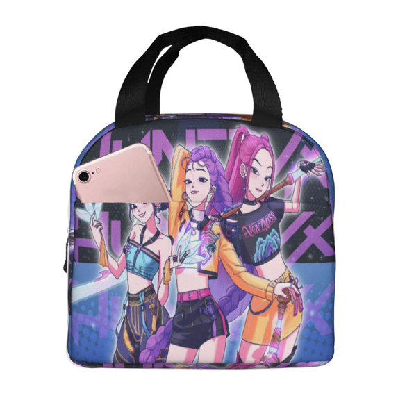 KPop Demon Hunters Lunch Box Insulated Lunch Box Reusable Lunch Tote ...