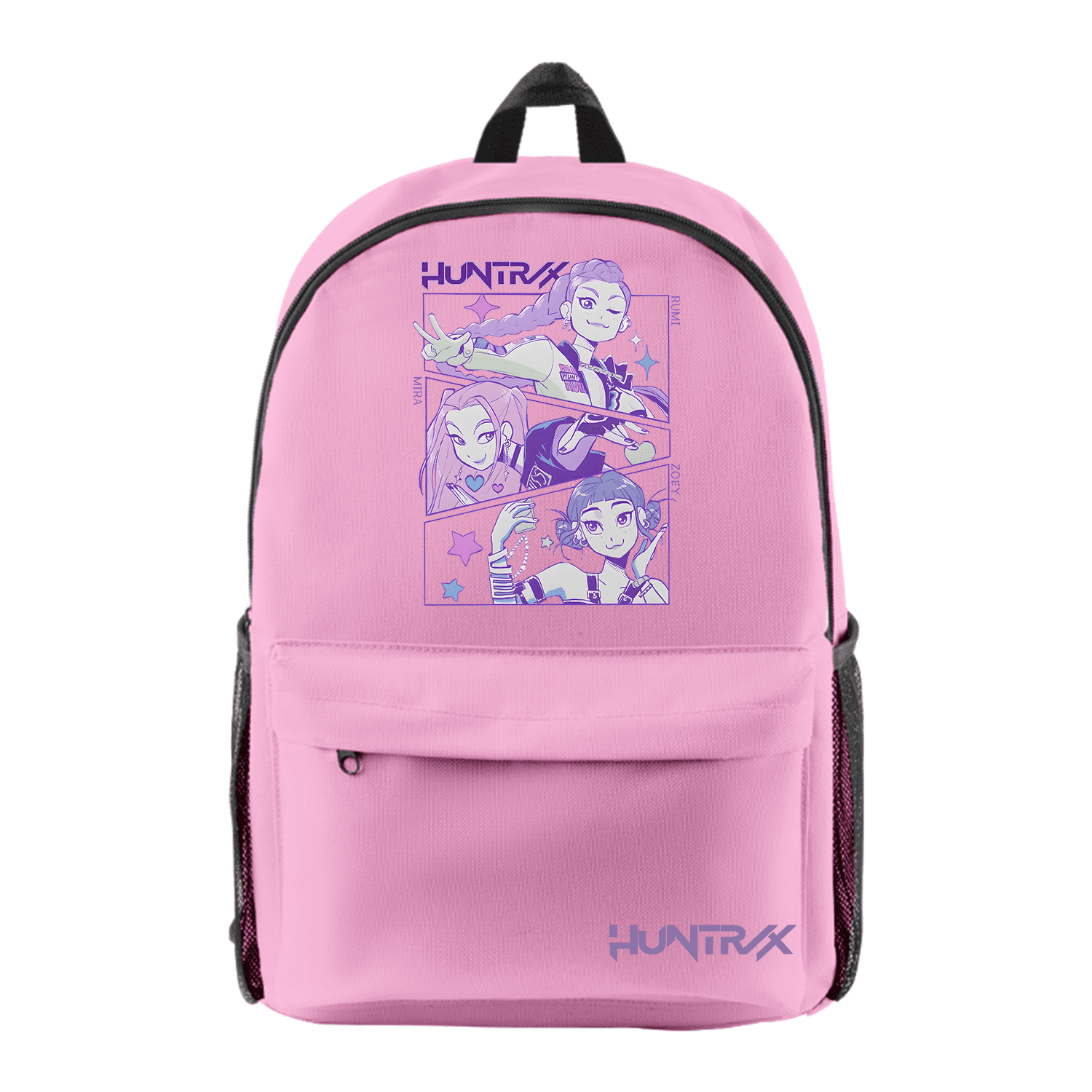 KPop Demon Hunters Merch Huntrix Backpack Women Men Fashion Shoulders ...