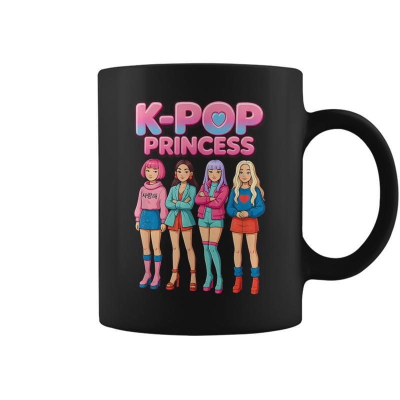 KPop Princess Korean Drama Music Girl Band Idol Fashion Coffee Mugs ...