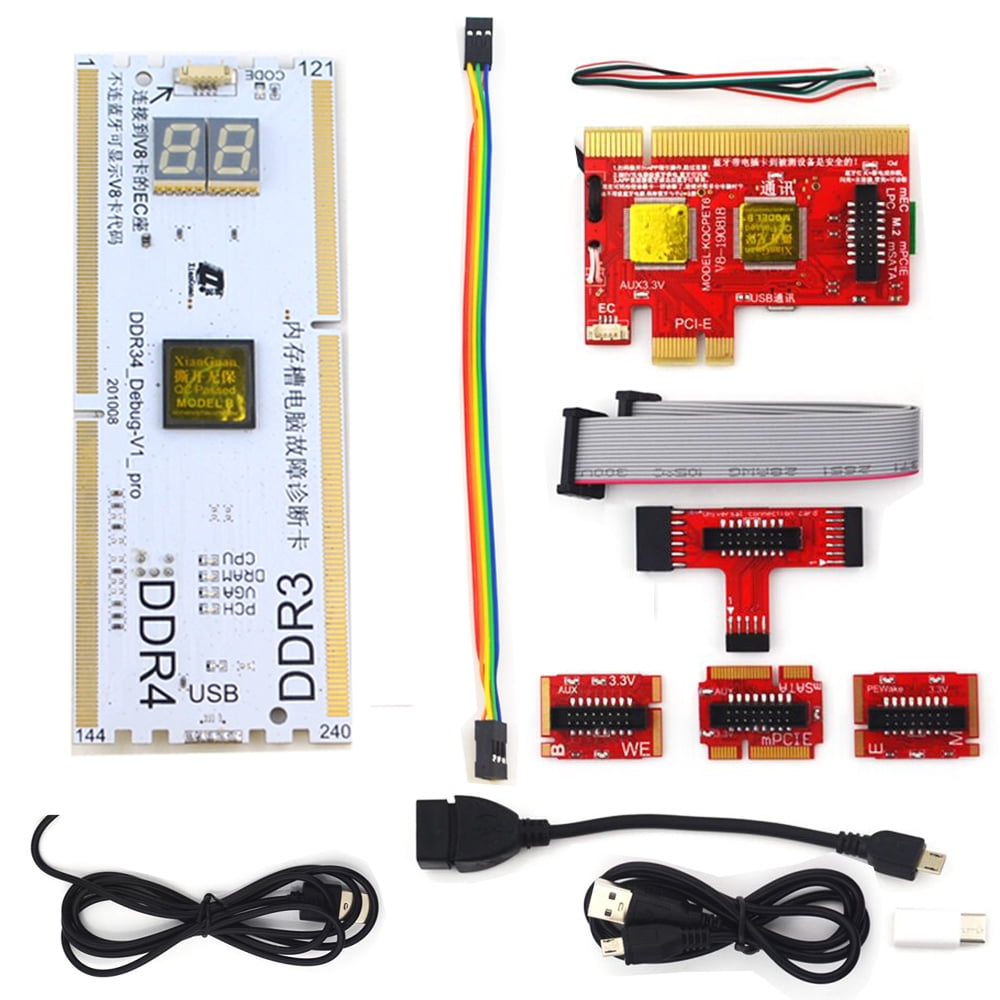 KQCPET6 V8 Laptop Desktop PC Universal Diagnostic Test Debug King Post ...