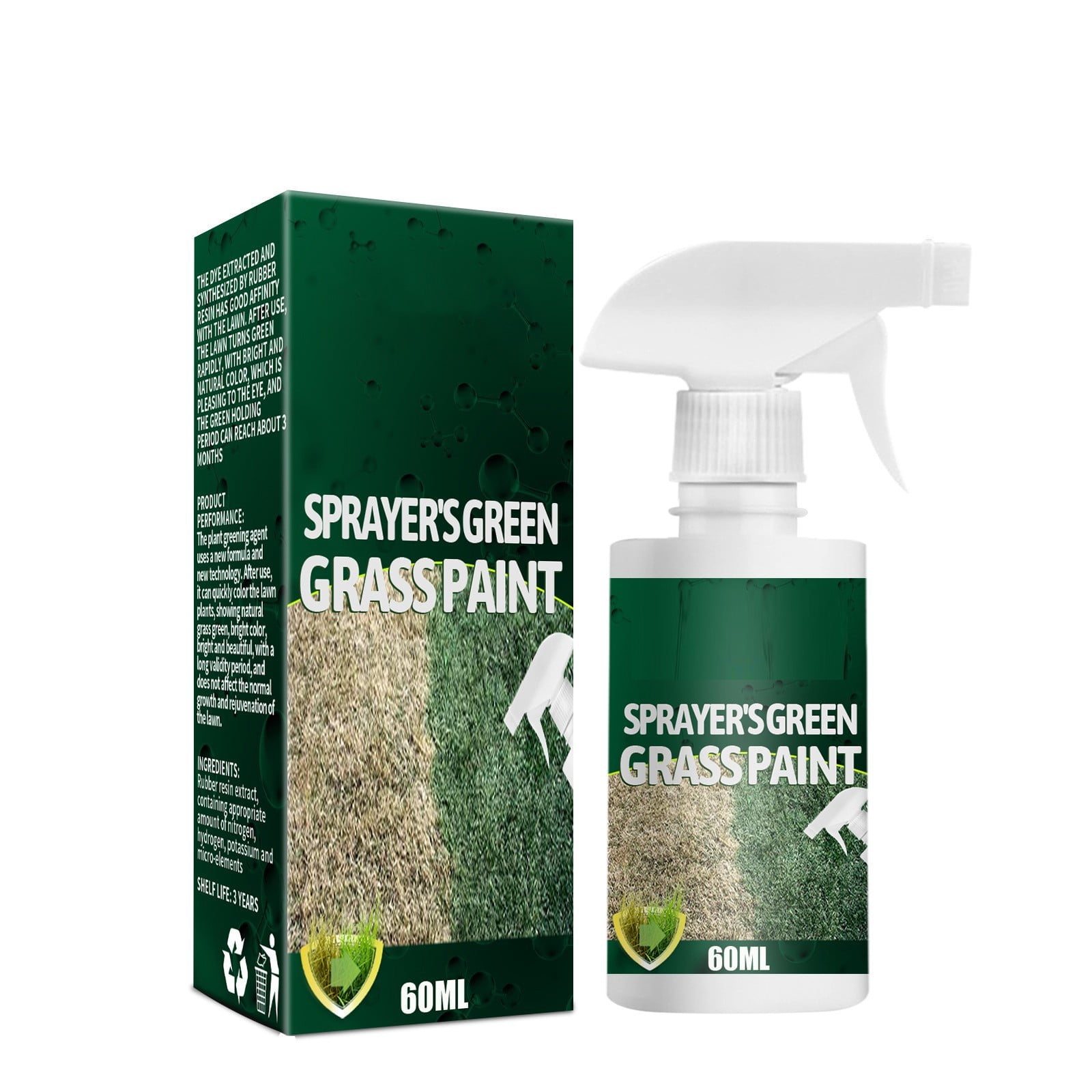 KQJDYXW Plant Agent Spray Agent Coloring Agent Agent Hay Coloring 60Ml ...