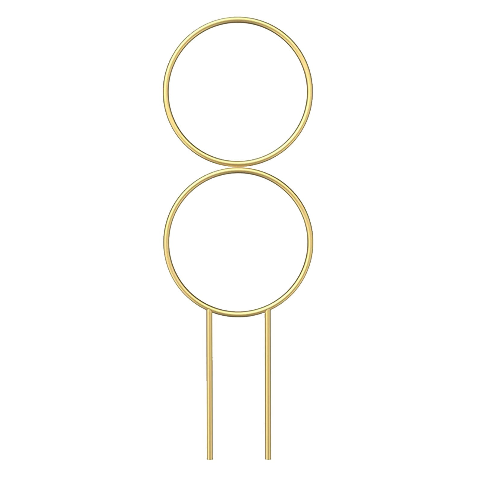 KQJDYXW Small Metal Trelli for Potted Plants Gold Trelli for Climbing ...