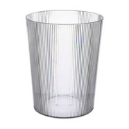 Clear View Transparent Waste Bin,Household Bathroom Bin,Large Capacity ...