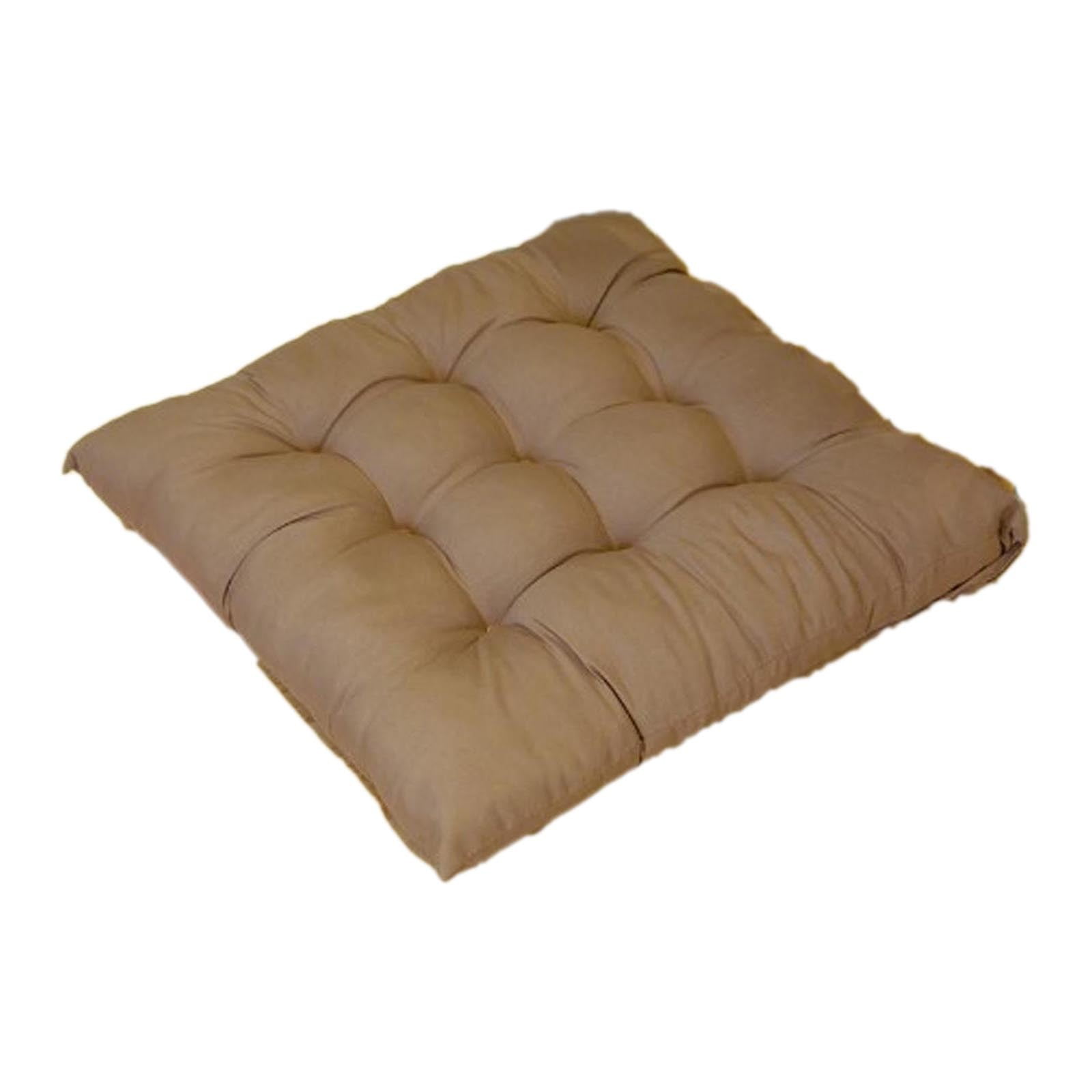 KQJQS 2 Pcs Non-Slip Tufted Square Chair Cushion 16"x16" with Ties ...