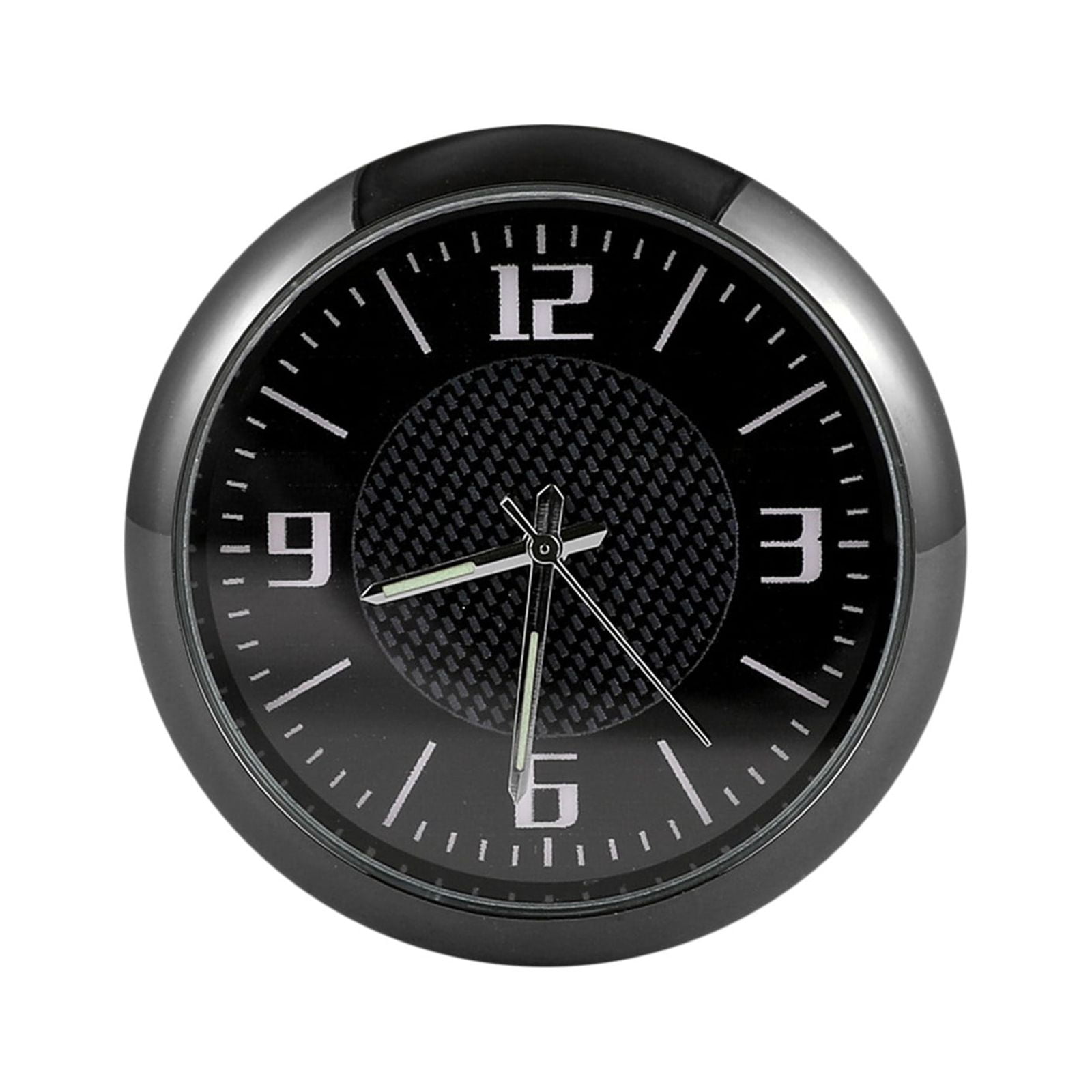 KQJQS 4-inch Fluorescent Dashboard Clock - Mini Car Clock for Dashboard ...