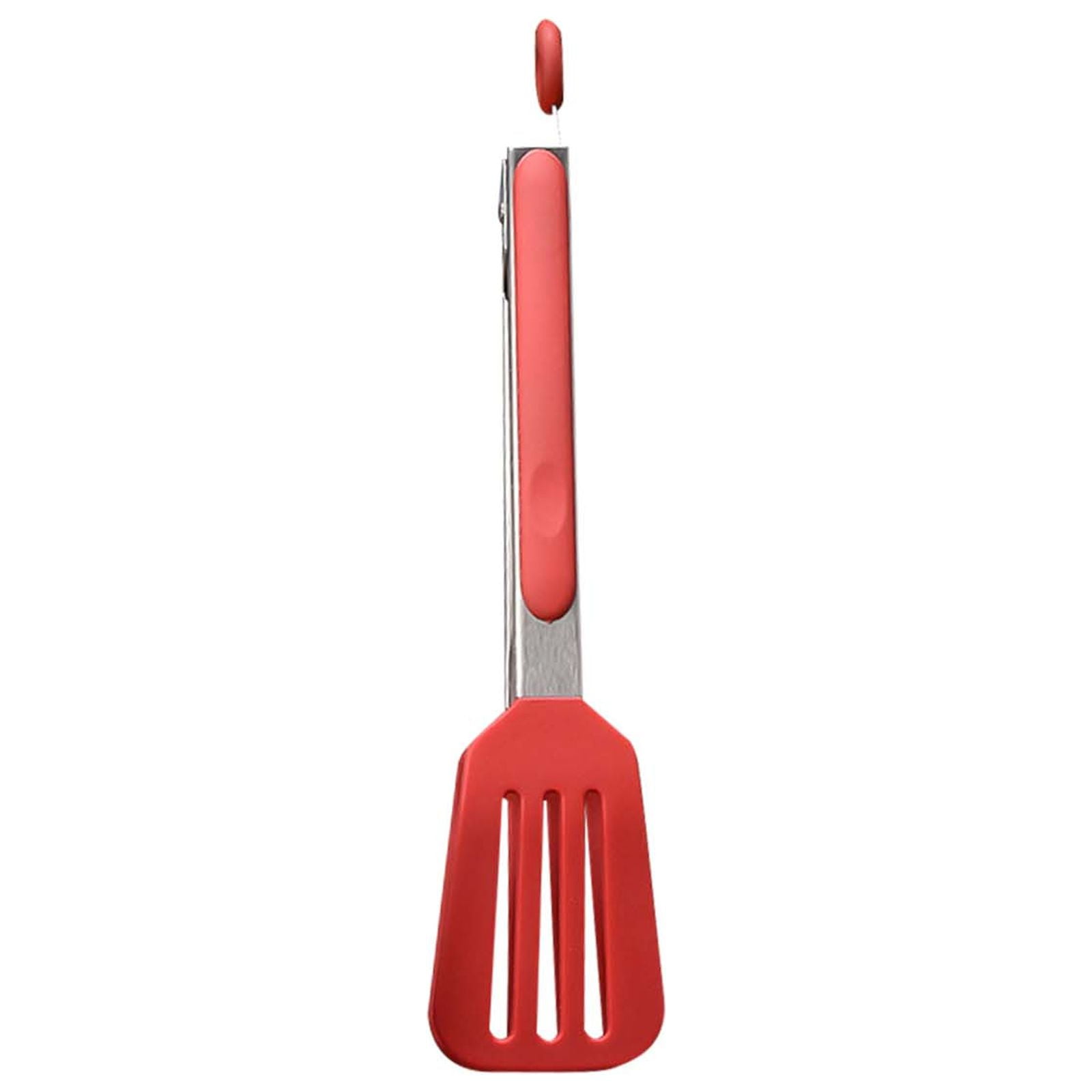 KQJQS 9 Inch Non-Stick Silicone Kitchen Tongs: Heat-Resistant Tong ...