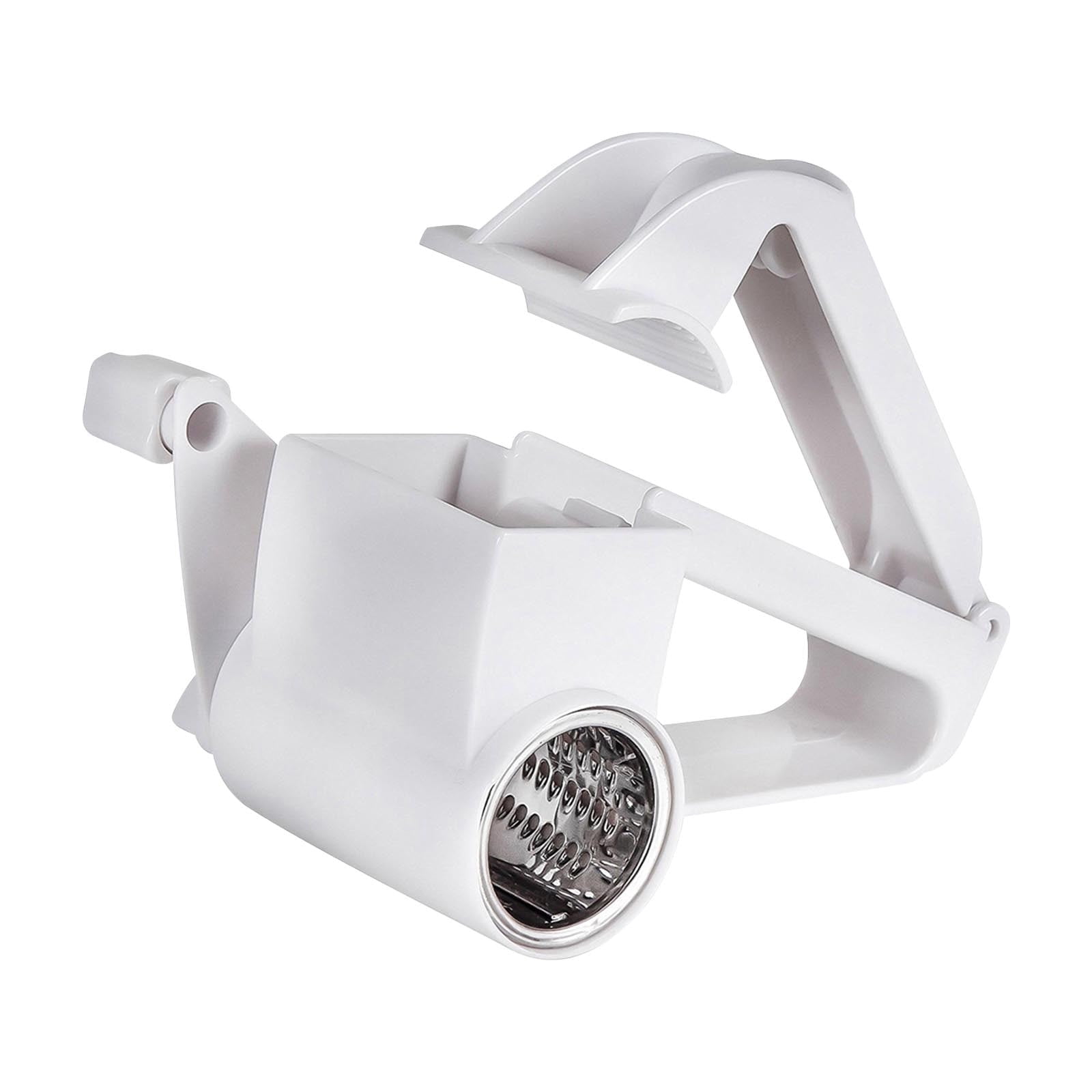 KQJQS Cheese Grater,Handheld Rotary Cheese Graters with 2 Stainless ...