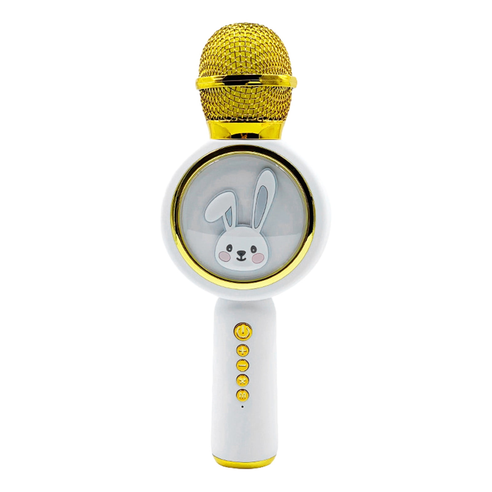 KQJQS Children's Microphone Bluetooth Audio Wireless Microphone Karaoke ...