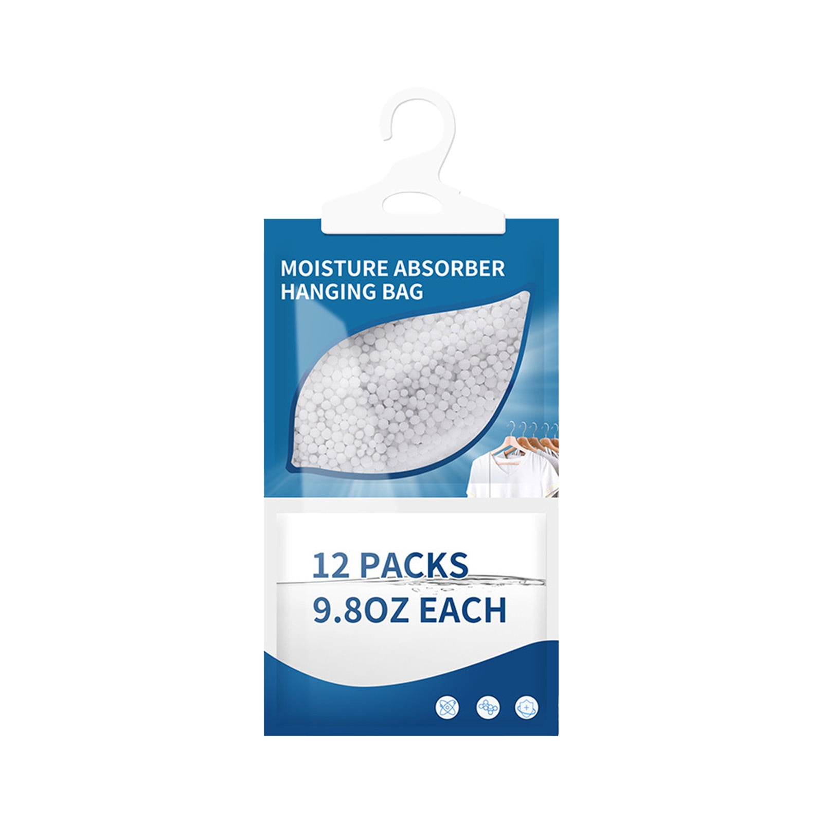 KQJQS Dehumidifying Bags 500ml, Hygroscopic Moisture Absorbers for ...