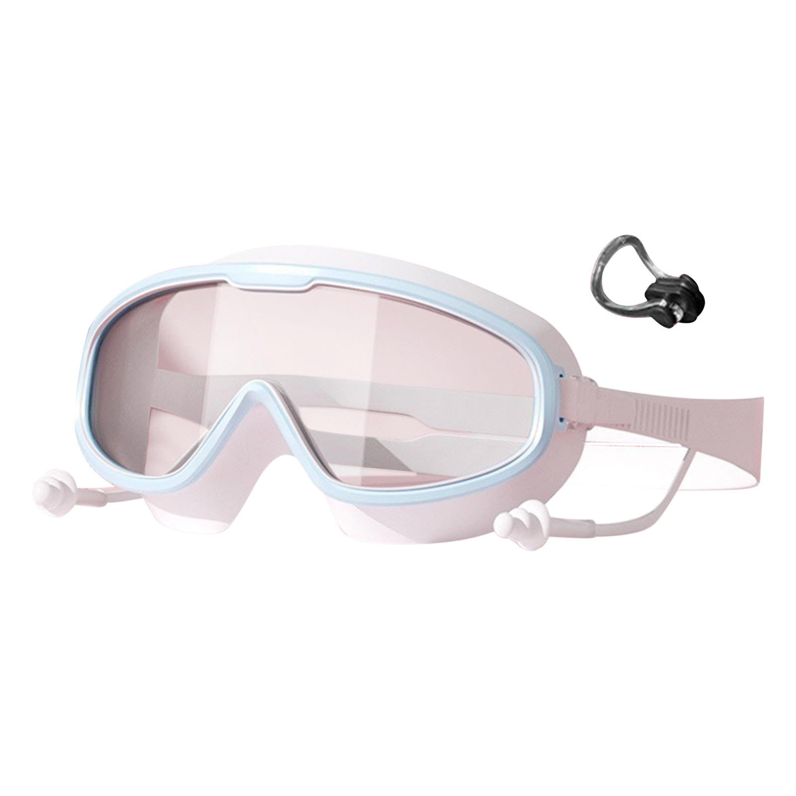 KQJQS HD Children's Large Frame Swimming Goggles, Waterproof & Anti-Fog ...