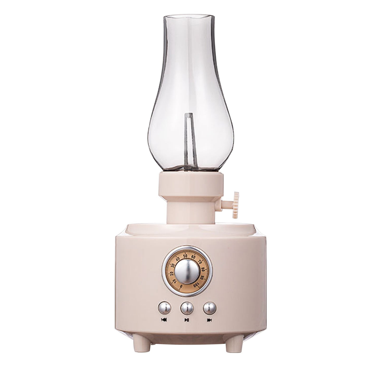 KQJQS Kerosene Lamp Bluetooth Audio Vintage FM Wireless Radio Plug-in ...