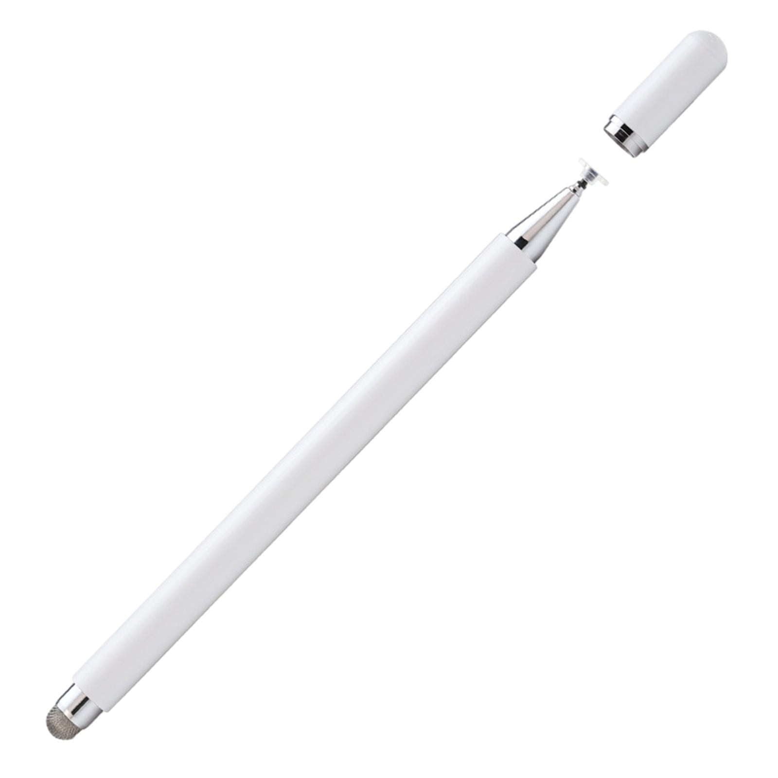 Magnetic Dual-Use Touchscreen Stylus Pen with Transparent Disc, Fabric ...