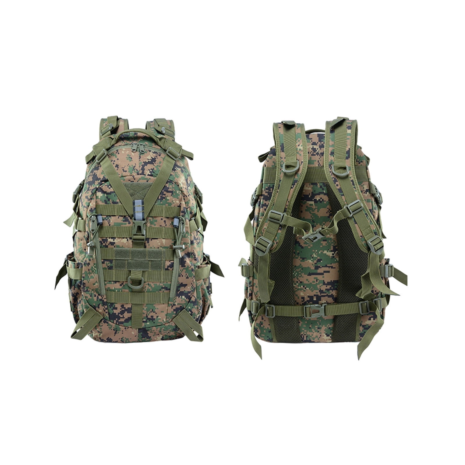 KQJQS Multi-Functional Camouflage Backpack, Durable, Water-Repellent ...