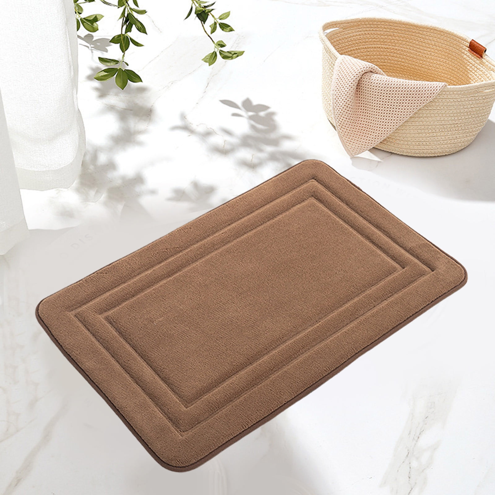 KQJQS Non-Slip Machine Washable Entryway Rug - Super Absorbent Doormat ...