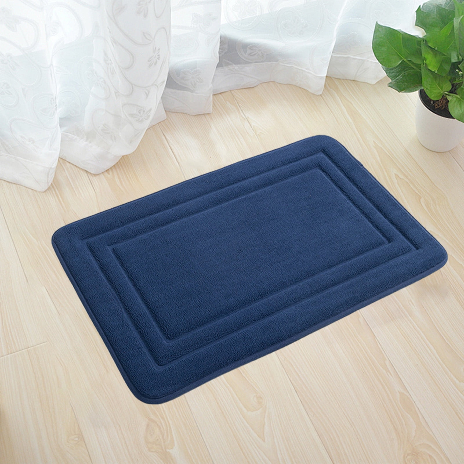 KQJQS Non-Slip Machine Washable Entryway Rug - Super Absorbent Doormat ...