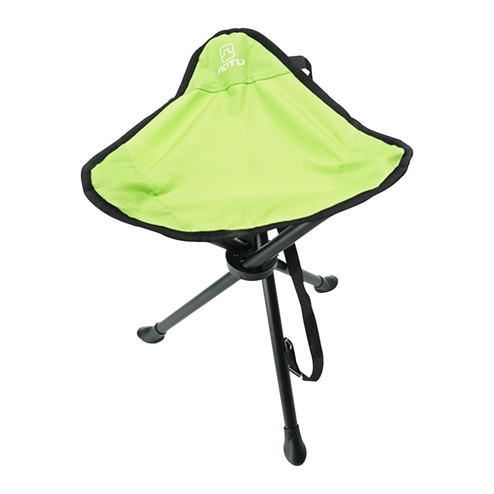 KQJQS Outdoor Portable Folding Chair, Three-legged Stool Plus Size ...