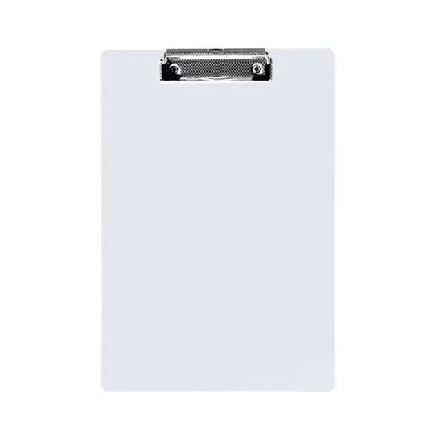 KQJQS Plastic 8.5 x12 Clipboards, Clear A4 Clipboard Letter Size for ...