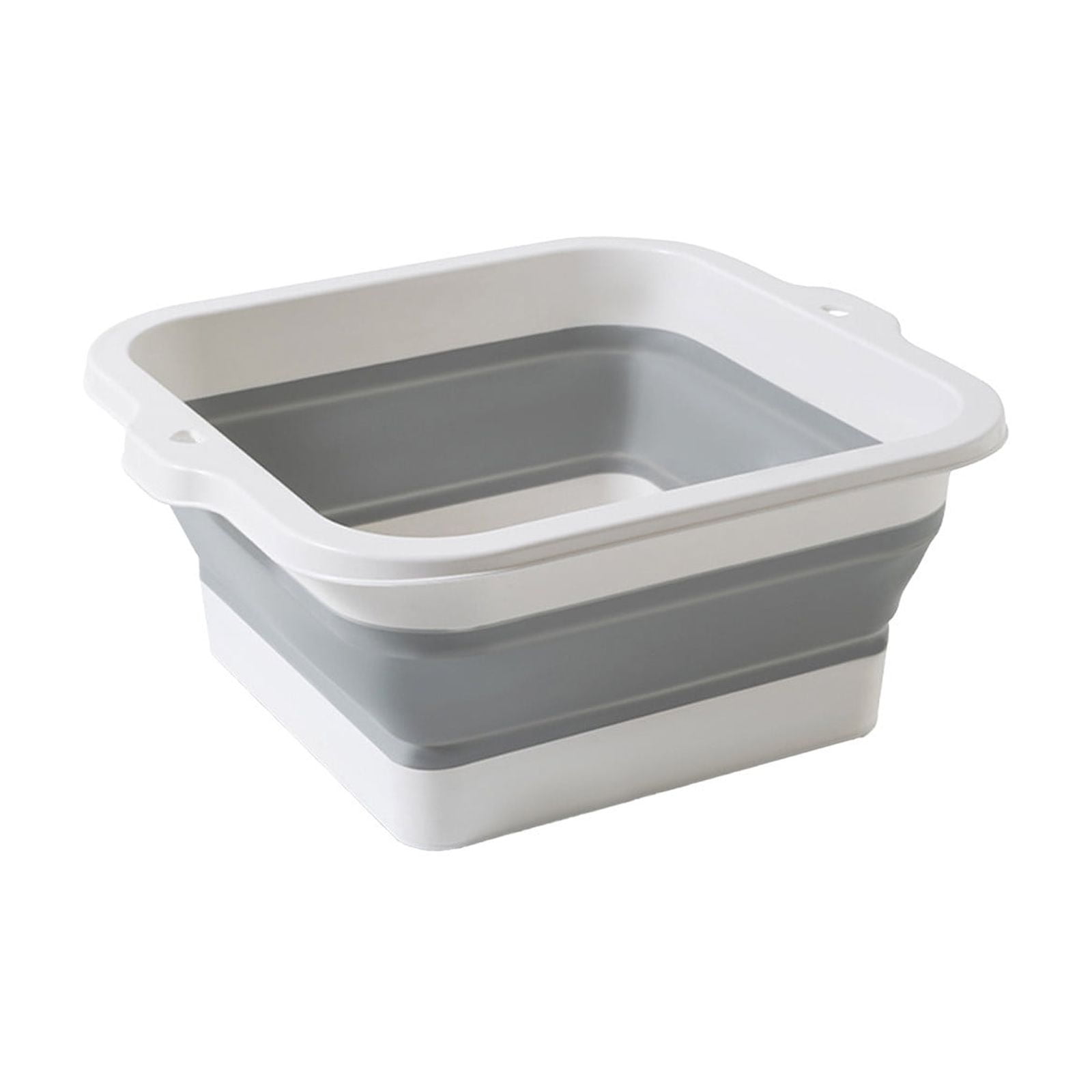 KQJQS Portable Folding Foot Bath Tub with Massage Dots – Insulated Over ...