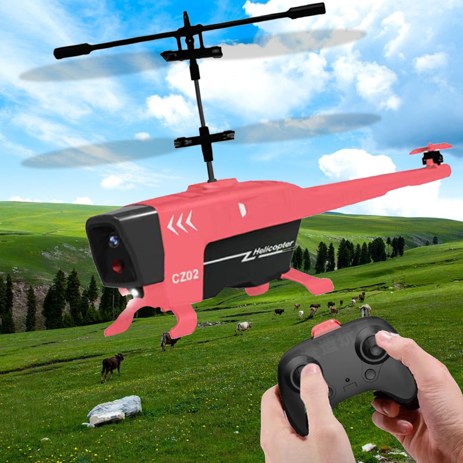 KQJQS Remote Control Helicopter, 3.5 Channel RC Helicopter with Gyro ...