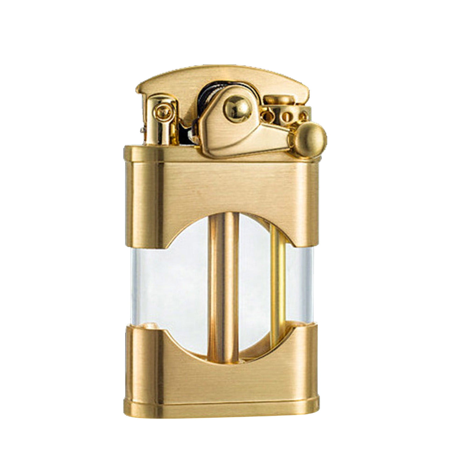 KQJQS Retro Transparent Kerosene Lighter High-grade Kerosene Lighter ...