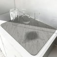 KQJQS Super Absorbent Dish Drying Mat - Large Kitchen Counter Mat for ...