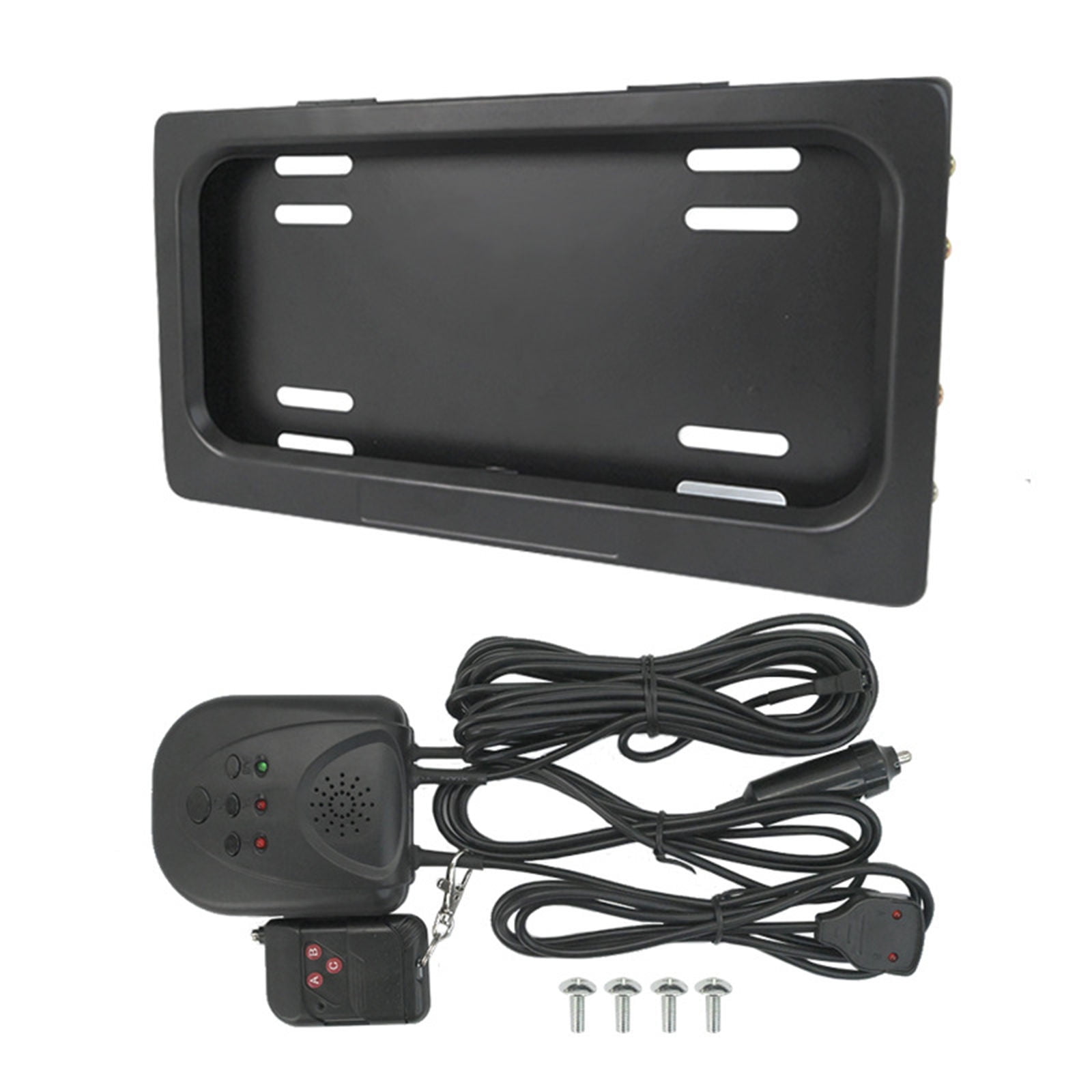 KQJQS US Car License Plate Bracket Holder for 24-Hour Protection and ...