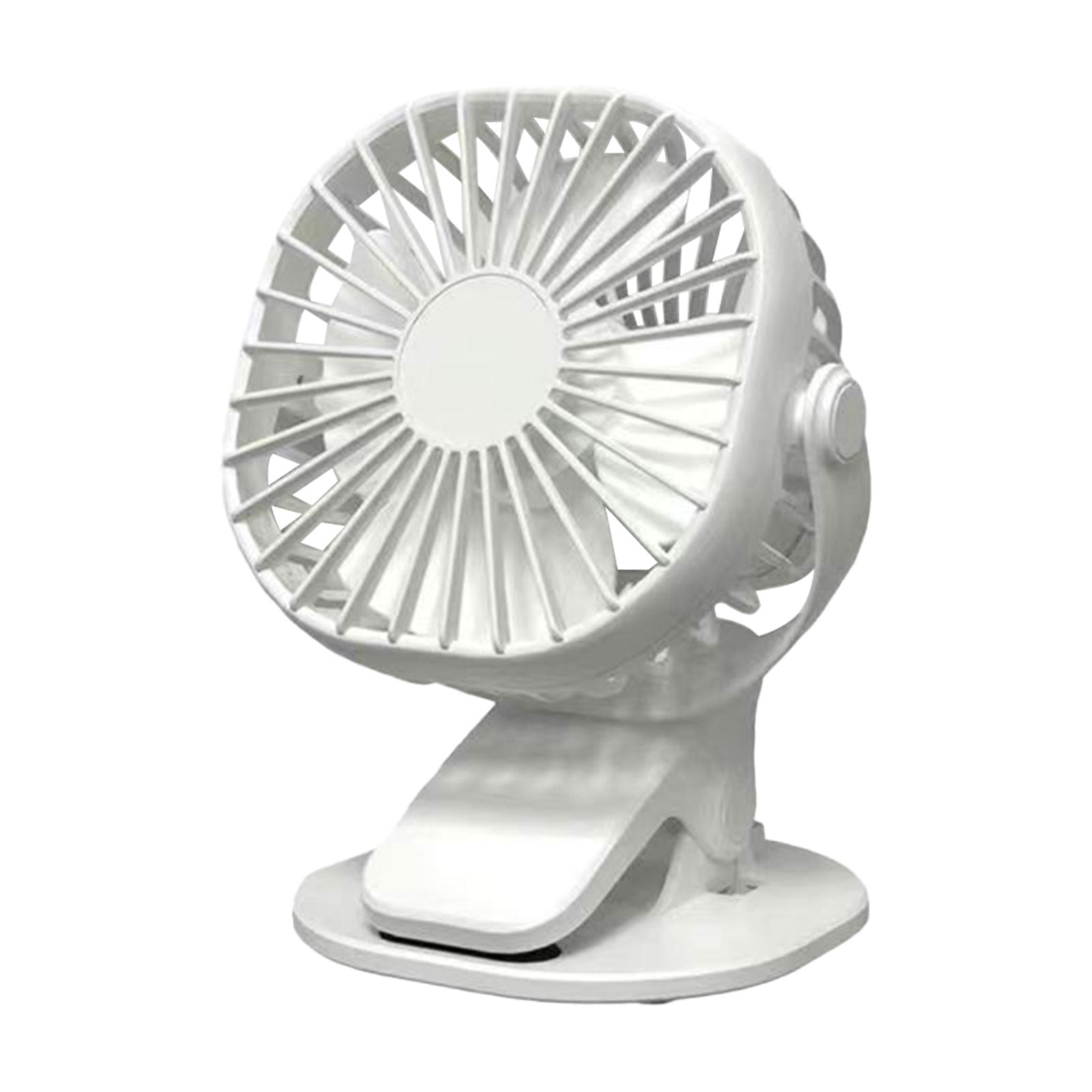 KQJQS USB Clip Fan - Portable Desktop Mini Small Fan with Three Speeds ...