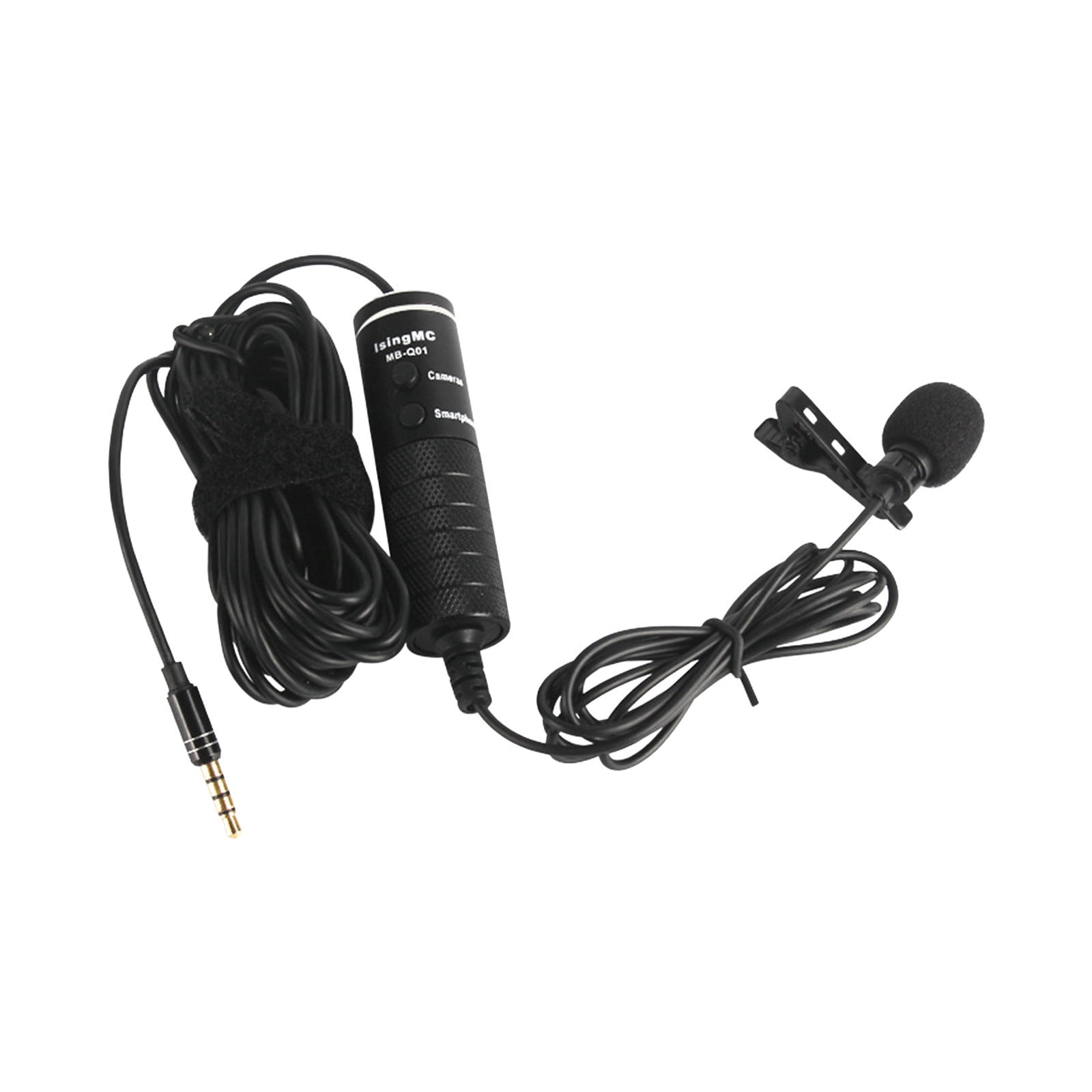 KQJQS Versatile Capacitive Lavalier Microphone for Recording on DSLR ...