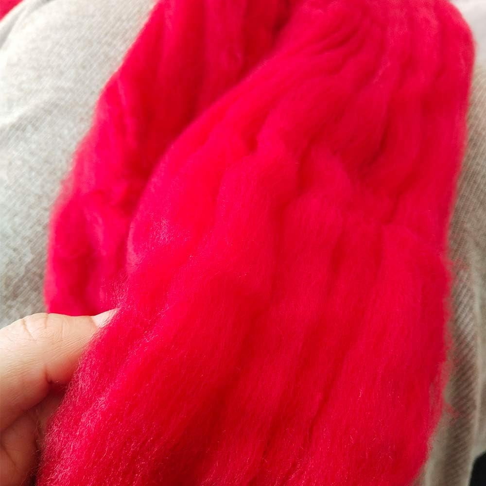 KQPOINW Big Chunky Yarn Super Bulky Roving Yarn Roving Extreme Arm ...