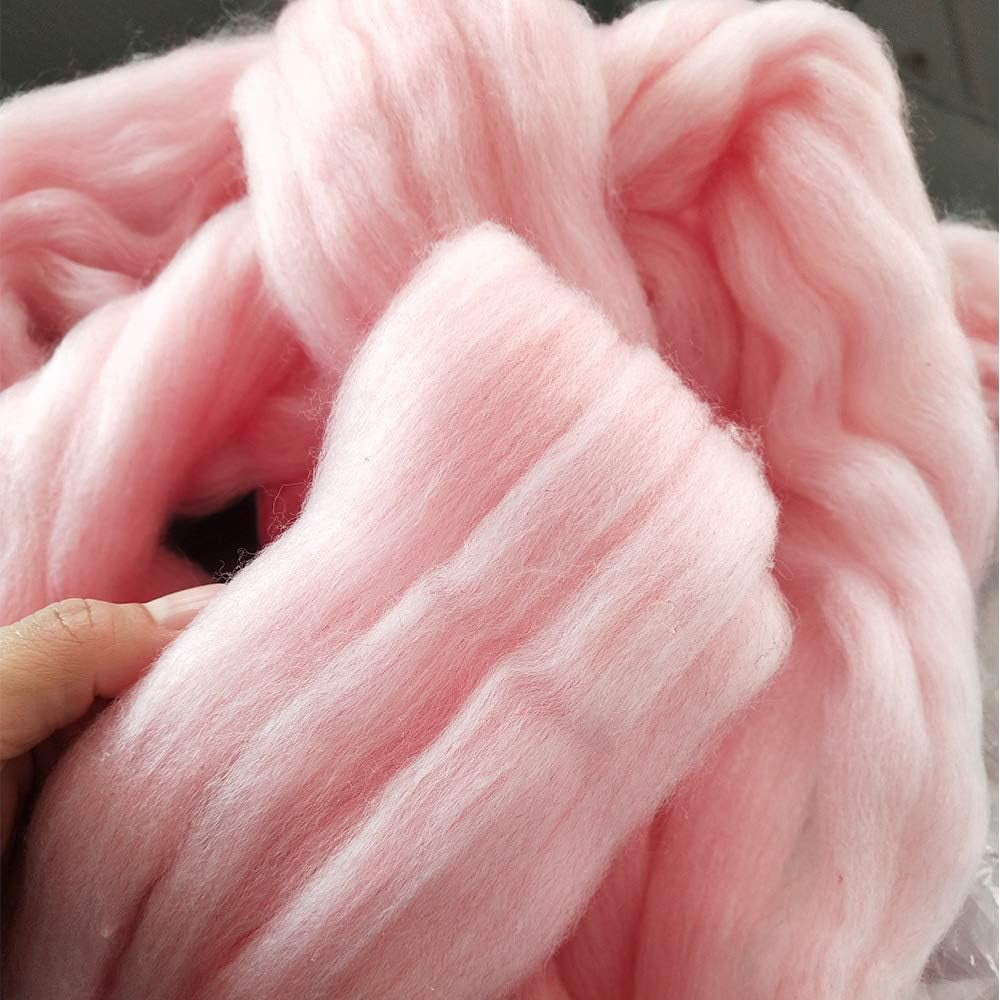KQPOINW Big Chunky Yarn Super Bulky Roving Yarn Roving Extreme Arm ...
