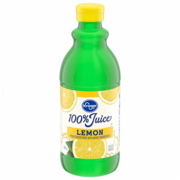 KR 100% Lemon Juice 15 fl oz. - Walmart.com