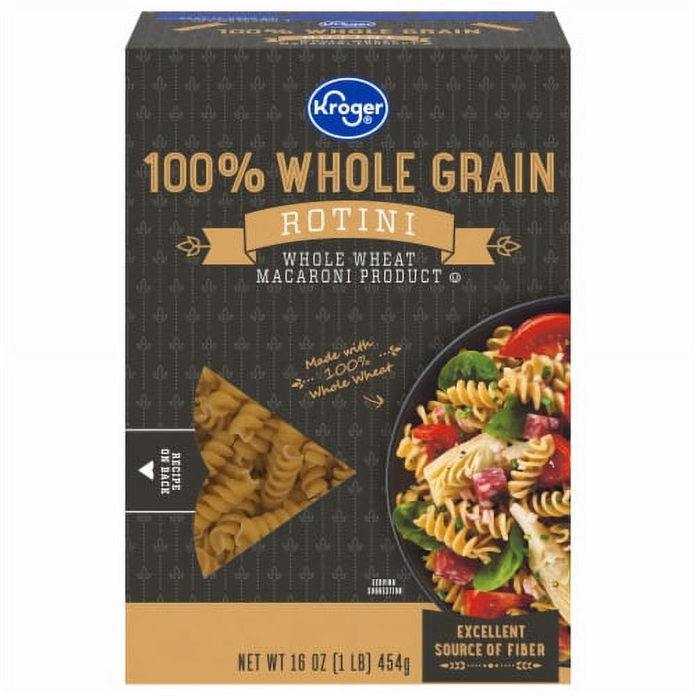 KR 100% Whole Grain Salad Rotini Pasta 16 oz. - Walmart.com